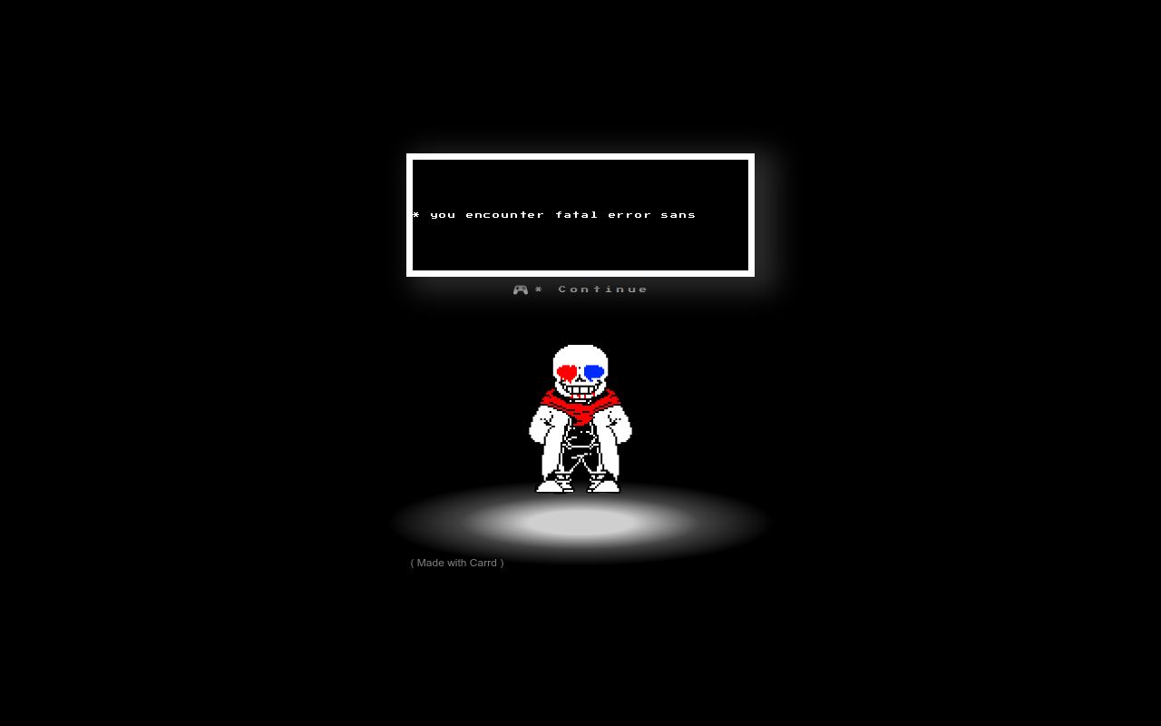 Fatal errors void (~ L A V S ~ BIO!!) Fatal errors void (~ L A V S ~ BIO!!)